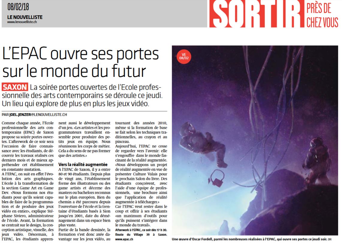 L'EPAC ouvre ses portes sur le monde du futur | Kultur Wallis